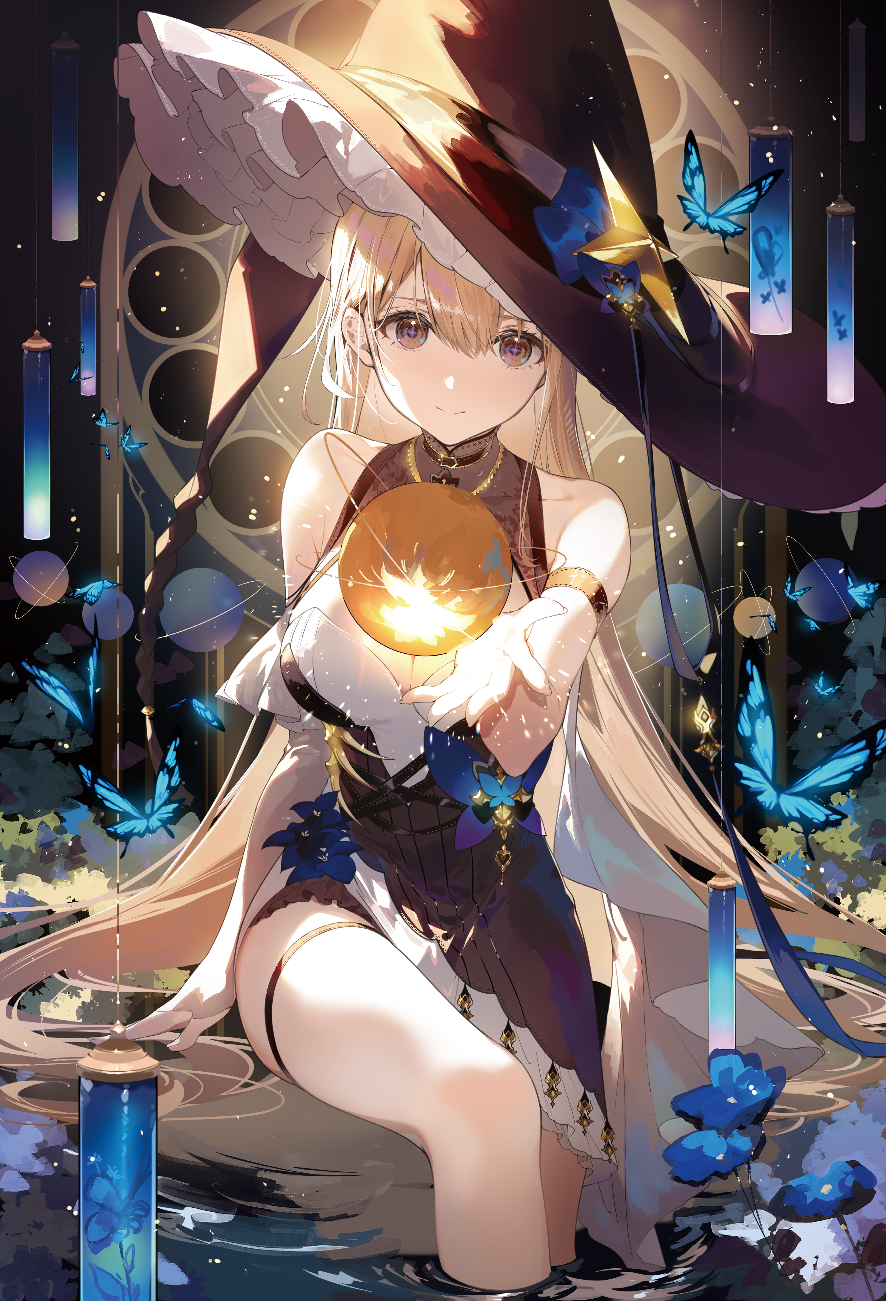 necomi dress garter no bra wet witch | #1229167 | yande.re